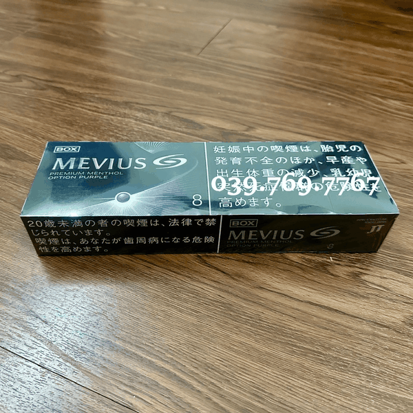 Thuốc lá Mevius Premium Menthol Option Purple 8 | Thuoclangoaixachtay.com