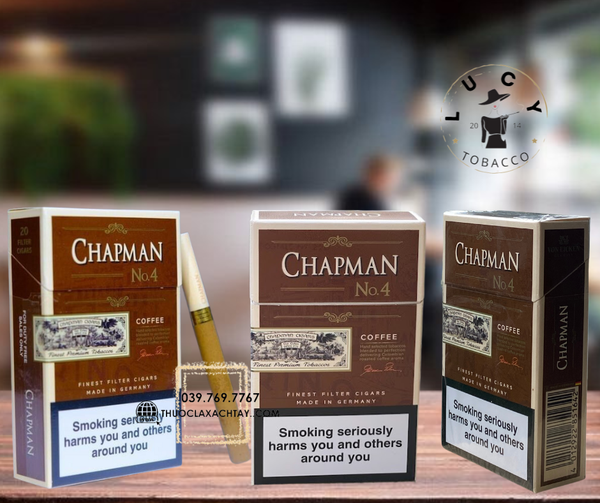 Thuốc lá Chapman NO4 COFFEE | Thuoclangoaixachtay.com