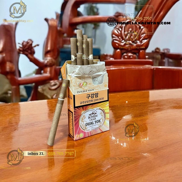 Bohem Cigar Dual Tok Double Short | Thuoclangoaixachtay.com