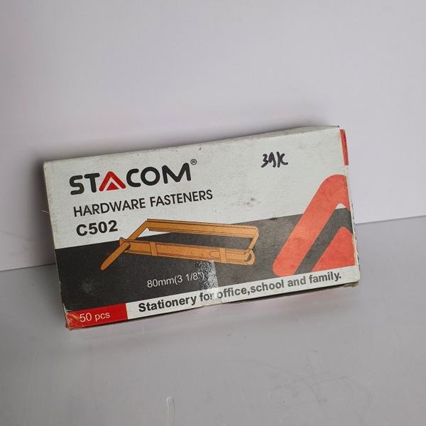 Kẹp giấy Acco sắt C502 Stacom dùng để lưu trữ hồ sơ