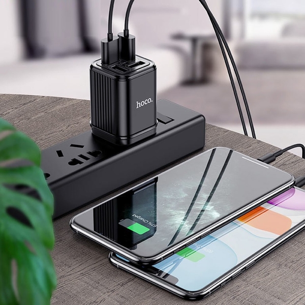 Củ sạc nhanh 4 cổng Hoco C84 | Công ty TNHH Thuận Lê