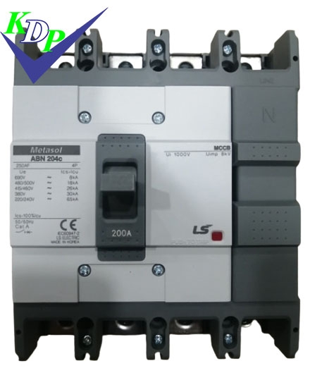 Attomat khối ABN 204C 4P 200A 30KA