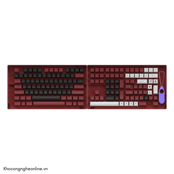 Keycap AKKO CHICAGO (PBT Double-Shot/ASA profile/158 nút)