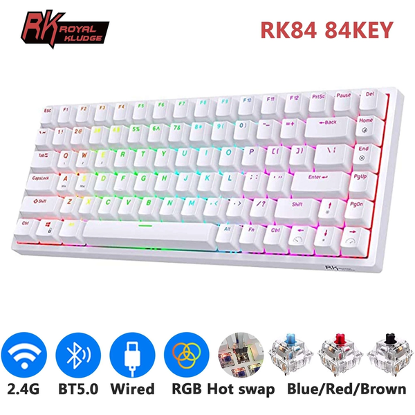 Bàn phím cơ Royal Kludge RK84 RGB - Kho Công Nghệ Online