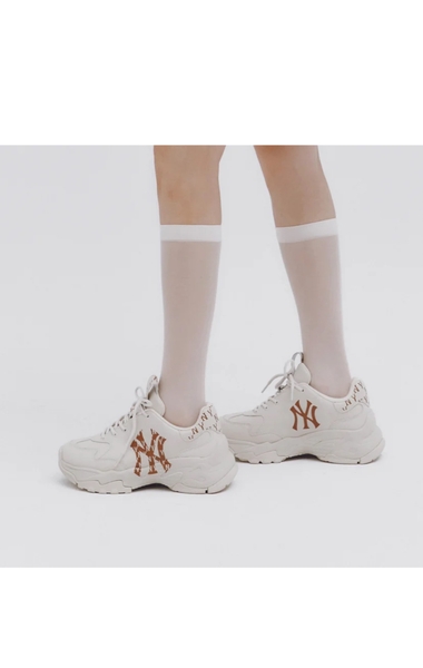 Giày MLB Big Ball Chunky Monogram New York Yankees 3ASHBMN3N-50IVS Màu ...