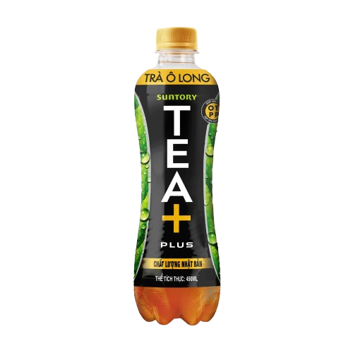 Trà ô long Tea Plus - chai 450ml
