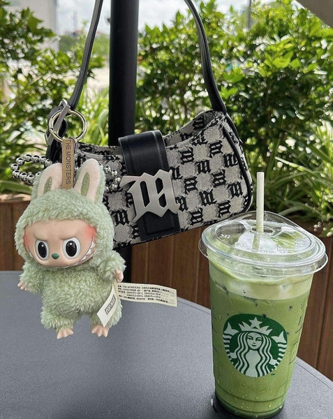 Labubu Green Grape Xanh Lá Size Bé 17cm CHÍNH HÃNG POP MART