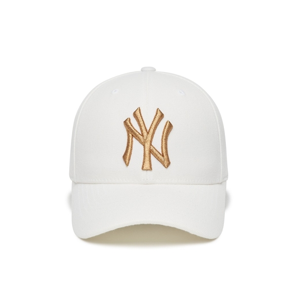 1004 - Nón MLB Metal Embroidery New York Yankees White Gold - Code ...