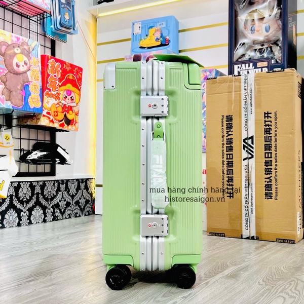 Vali Fila Xanh Bơ Size Cabin 22 Xách Tay Embossed Logo CHÍNH HÃNG GIÁ ...