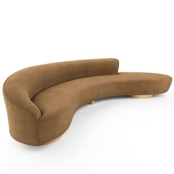 Freeform Curved Sofa | Espace Interior