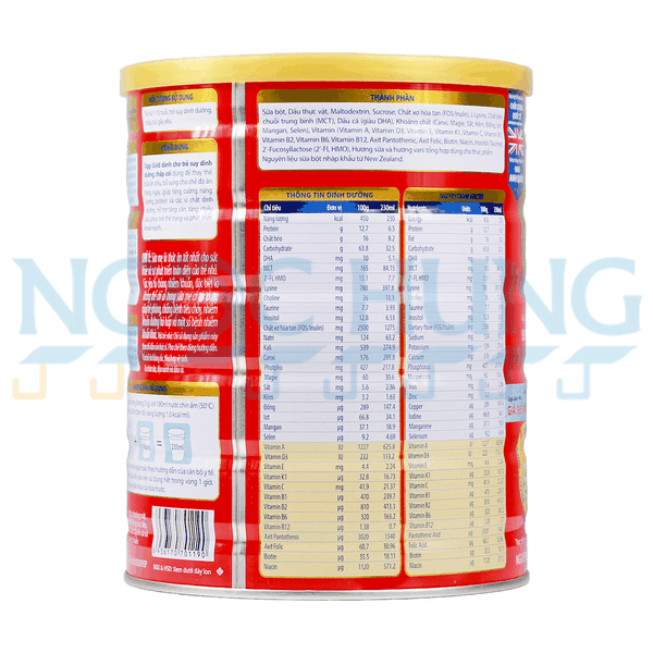 Sữa bột Vitadairy Oggi Gold 800g (1-10 tuổi)