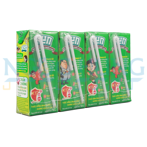 Sữa nước Kun socola lúa mạch 180ml