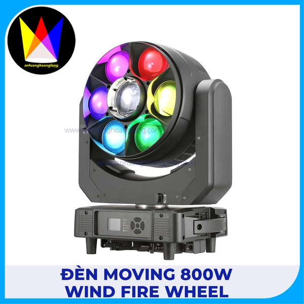 Đèn Moving 800W Wind Fire Wheel
