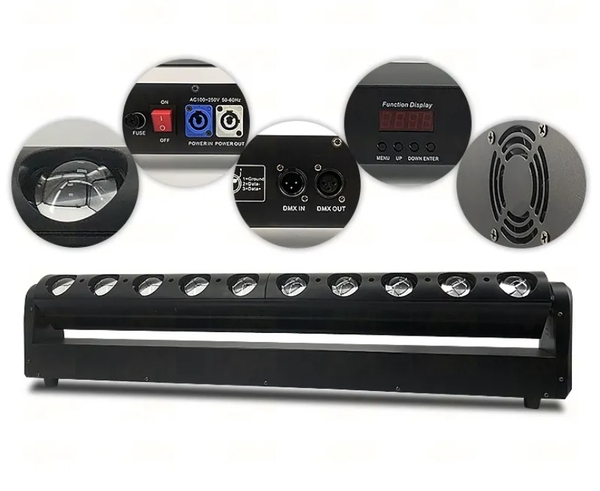 Đèn Katana Moving Led 10x40w