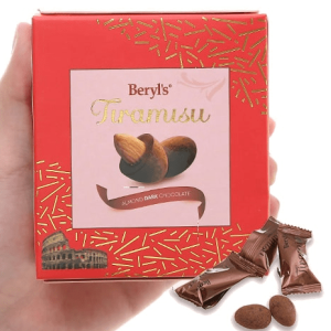 Socola tiramisu almond dark Beryl's hộp 100g