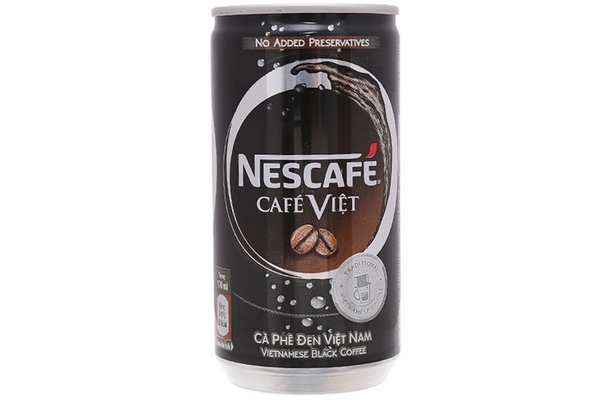 Cà phê uống liền (đen đá), café Việt-Nescafe, lon (170ml). Siêu thị Đức ...