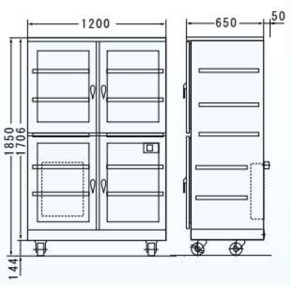 McDry MC-1002A Tủ chống ẩm