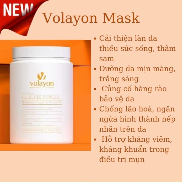Mask Volayon (màu Cam) LXP Dung Nhi Cosmestics