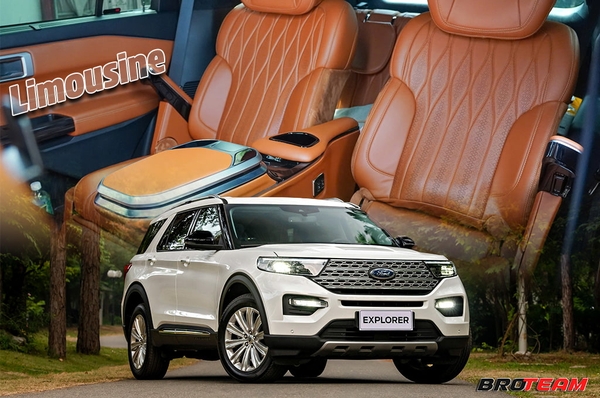 Độ ghế Limousine cho Ford Explorer - Đẳng cấp, sang trọng và tiện nghi ...