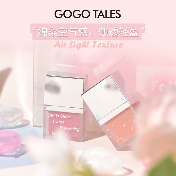 Phấn Má Dạng Kem Gogo Tables Apply Soft Powder Blush Cream 7g FULU