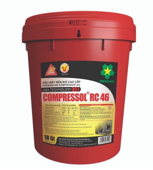 Dầu máy nén khí Compressol RC -Giá rẻ nhất Hà Nội honghavina.com