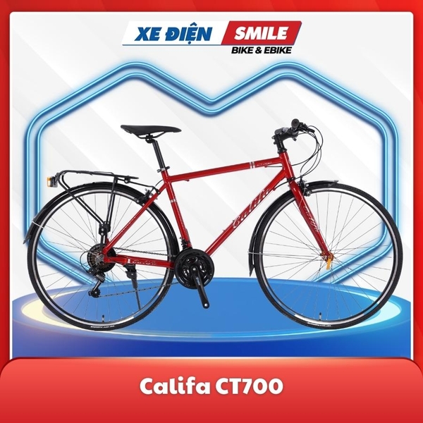 CALIFA CT700 Xe Đạp Touring Chuyên Dụng - Khung Nhôm Xe Điện Smile
