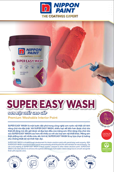 Sơn Nippon Super Easy Wash TNT PROJECTS