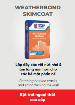 Bột Trét WeatherBond Skimcoat TNT PROJECTS