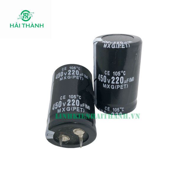 TỤ 220UF 450V 25*40 (tháo máy)