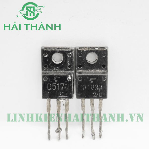 A1930 C5171 THÁO MÁY TRANSISTOR PNP-NPN TO220 (180V,2A,2W)