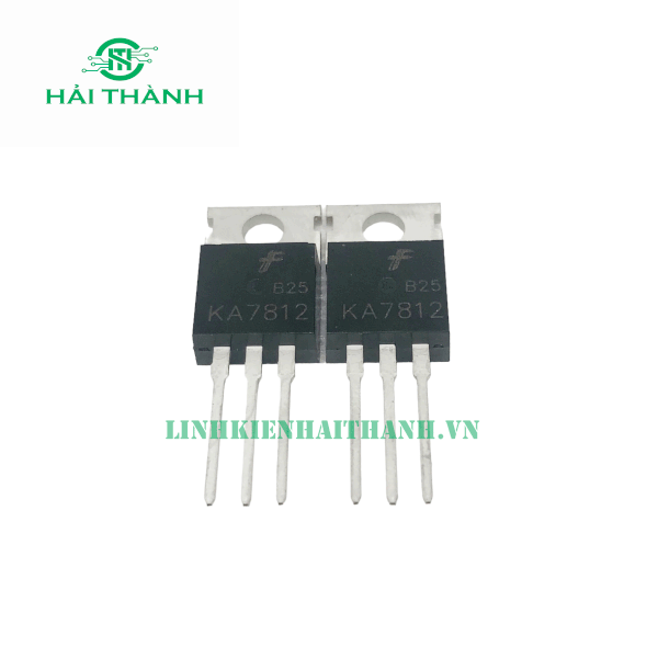 IC NGUỒN KA7812 TO-220 1A 12V