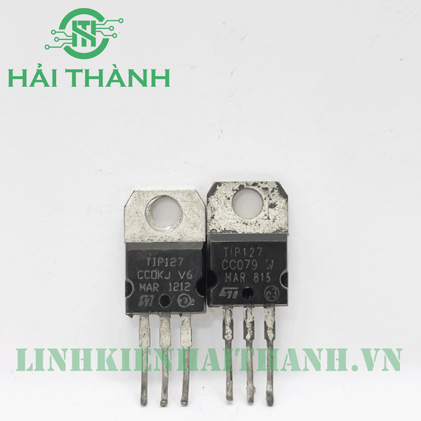 TIP127 THÁO MÁY TRANSISTOR DARLINGTON TO-220 NPN (100V, 5A, 65W)