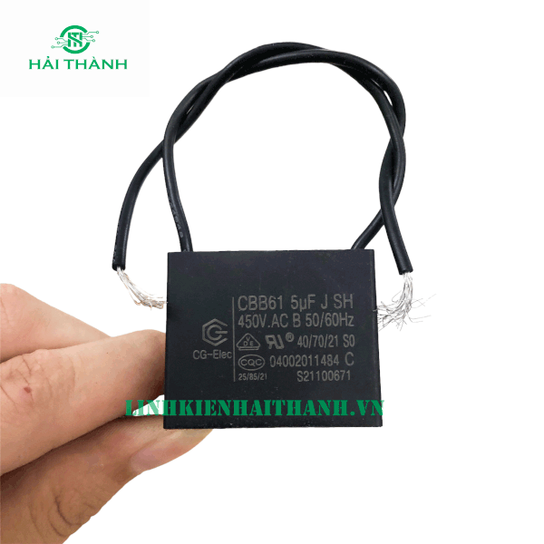 TỤ QUẠT 5UF 450V