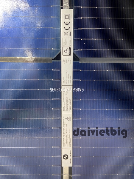 Tấm Pin mặt trời Astronergy Chint 580W LOẠI A HIỆU SUẤT CAO Half-cut cell