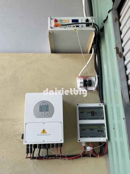 Pin lưu trữ Lithium PT-ESS-W5120 - 51,2V/100Ah Wallmount