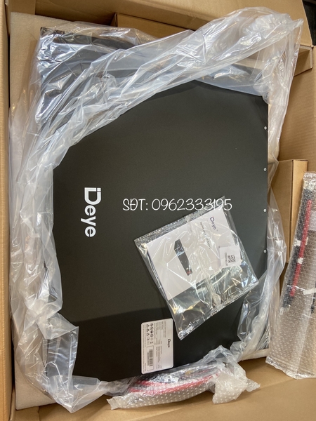 Lithium DEYE 51.2V-200Ah | Pin Lithium Deye SE-G10.2 áp thấp 2025 NEW ( Pin Deye Màu Đen )