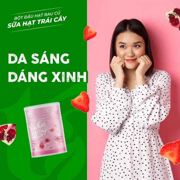 Bột Sữa Hạt Trái Cây Plus Tâm An Natural
