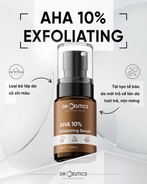 Tinh Chất Trẻ Hóa Da DrCeutics AHA 10% Exfoliating Serum