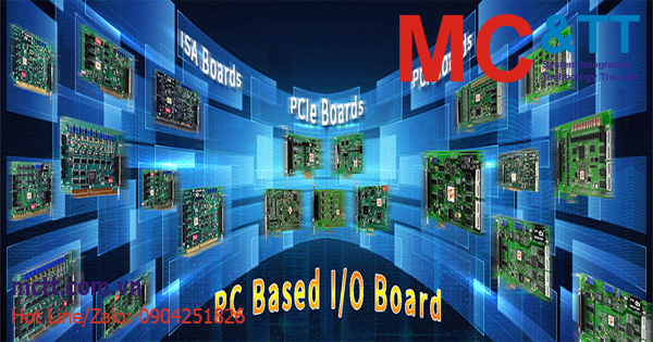 Bo mạch (card) vào/ra số, tương tự AI, AO, DI, DO PCI Express hãng ICP ...