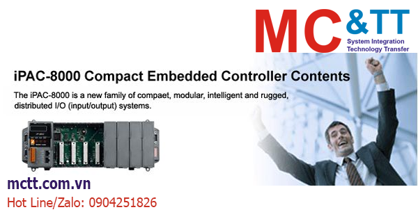 Giới thiệu bộ lập trình nhúng MiniOS7 PAC iP-8000/I-8000 hãng ICP DAS | MC&TT Co., Ltd