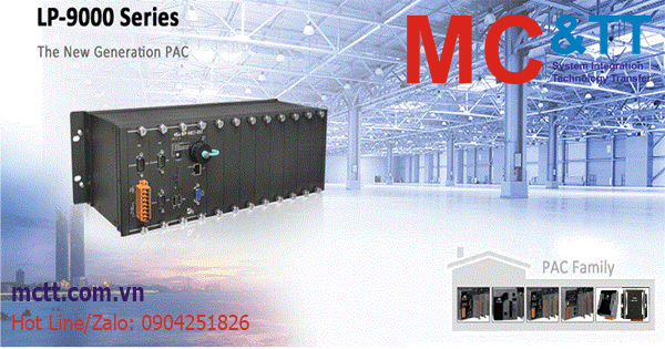 Giới thiệu bộ lập trình nhúng Linux PAC -LP-9000 hãng ICP DAS | MC&TT Co., Ltd