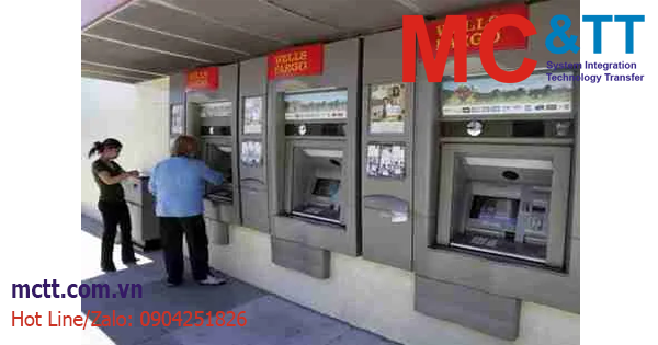 Giải pháp ATM thông minh với Router công nghiệp 4G AR7091 | MC&TT Co., Ltd