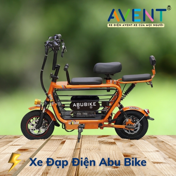 Abu Bike - Xe Đạp Điện Nhỏ Gọn Tiện Dụng - Ngăn chứa đồ lớn