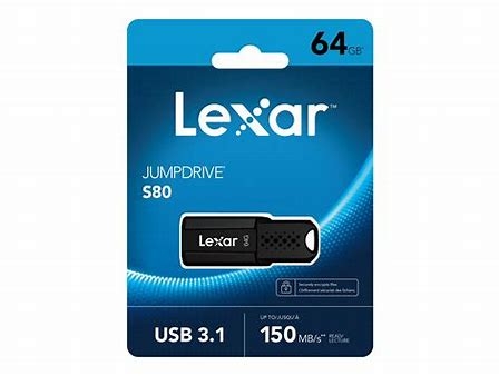USB Lexar 64gb S80 3.1