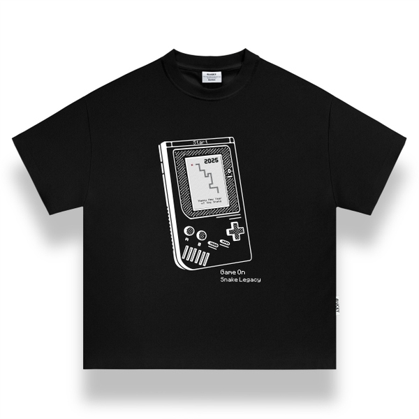 [TET 2025] ÁO BOXY SNAKE PIXEL - 6416