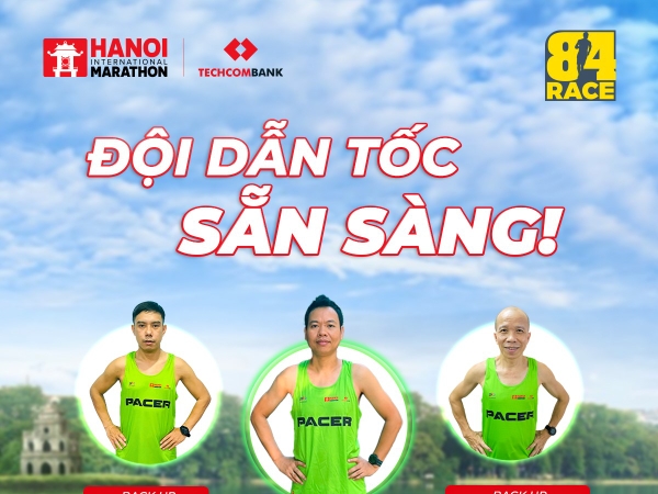 HÉ LỘ ĐỘI PACER CÙNG MẪU ÁO PACER GIẢI MARATHON QUỐC TẾ HÀ NỘI TECHCOM ...