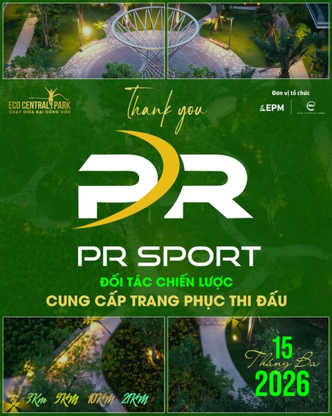 PR SPORT TRỞ THÀNH ĐỐI TÁC CHIẾN LƯỢC CỦA ECO CENTRAL PARK MARATHON 20 ...