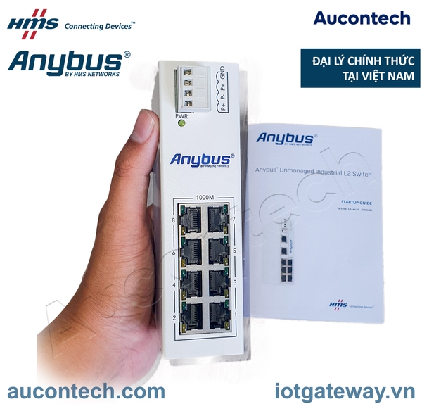 AWB5001-B Anybus Wireless unmanaged L2 Switch for Industrial Applications - Anybus Vietnam ...