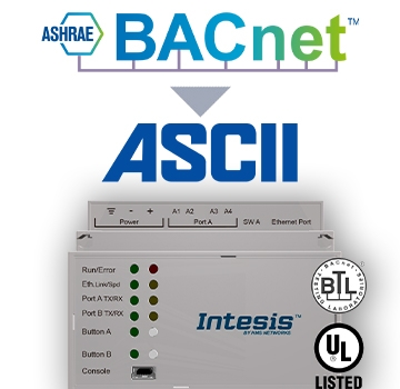 BACnet IP & MS/TP Client to ASCII IP & Serial Server Gateway ...