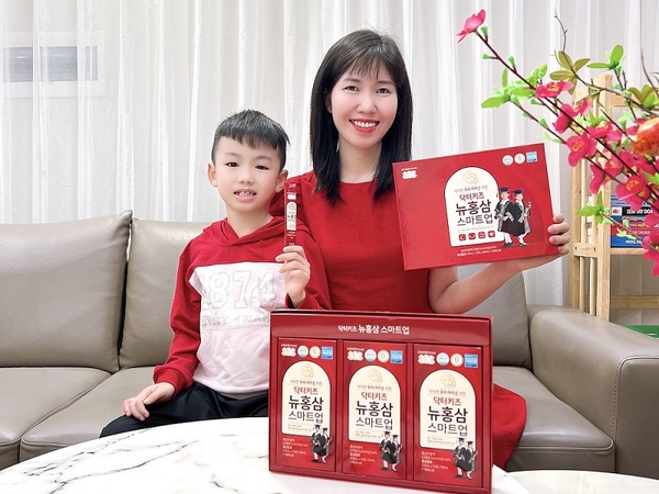 Chia sẻ của bố mẹ cho con sử dụng nước hồng sâm Ba Con Gấu